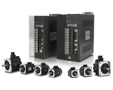 Brushless DC AC Servo Motors & Drives Amplifier RS485 EtherCat PLC AGV ...